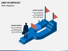 Easy Vs Difficult PowerPoint and Google Slides Template - PPT Slides