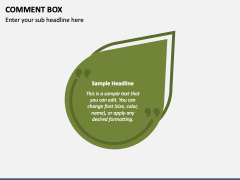 Comment Box for PowerPoint and Google Slides - PPT Slides