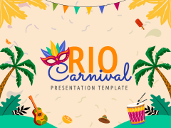 Free - Rio Carnival PowerPoint Template and Google Slides Theme