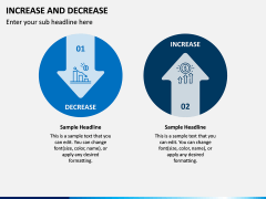Increase and Decrease PowerPoint and Google Slides Template - PPT Slides