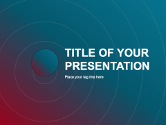 Animated Sphere Background for PowerPoint and Google Slides