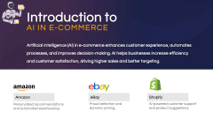 AI in Ecommerce PowerPoint and Google Slides Template - PPT Slides