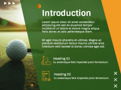 Golf Course Presentation Theme for PowerPoint and Google Slides - PPT ...