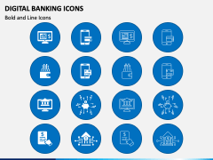 Digital Banking Icons for PowerPoint and Google Slides - PPT Slides