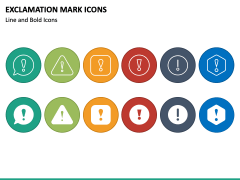 Exclamation Mark Icons for PowerPoint and Google Slides - PPT Slides