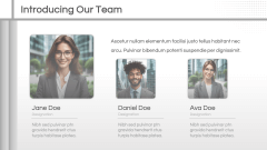 Minimalist Grey Theme for PowerPoint and Google Slides - PPT Slides