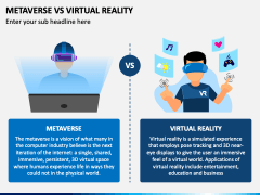 Metaverse Vs Virtual Reality PowerPoint and Google Slides Template - PPT Slides