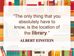 Free Library Presentation Theme for PowerPoint and Google Slides