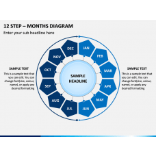 6 Months Timeline PPT Slide | SketchBubble