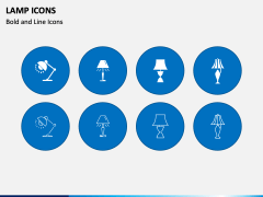 Lamp Icons for PowerPoint and Google Slides - PPT Slides