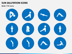 Sun Salutation Icons for PowerPoint and Google Slides - PPT Slides