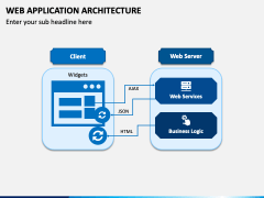 Web Application Architecture PowerPoint and Google Slides Template ...