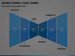 Double (Dual) Funnel PowerPoint and Google Slides Template - PPT Slides