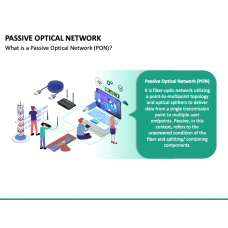 Passive Optical Local Area Network PowerPoint Template and Google ...