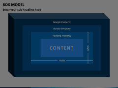 Box Model PowerPoint and Google Slides Template - PPT Slides
