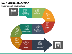 Data Science Roadmap PowerPoint and Google Slides Template - PPT Slides