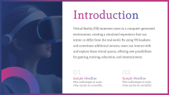 Virtual Reality Presentation Theme for PowerPoint and Google Slides ...