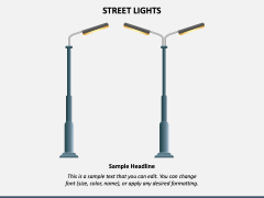 Street Lights Graphics for PowerPoint and Google Slides - PPT Slides