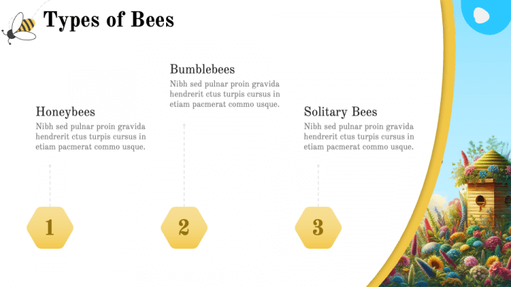 Free - Bee Theme for PowerPoint and Google Slides - PPT Slides