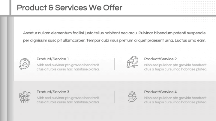 Minimalist Grey Theme for PowerPoint and Google Slides - PPT Slides