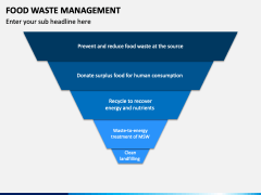 Food Waste Management PowerPoint and Google Slides Template - PPT Slides