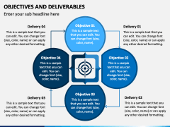 Objectives and Deliverables PowerPoint and Google Slides Template - PPT Slides