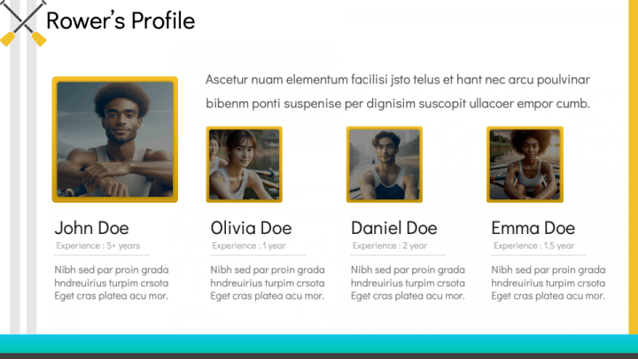 Free - Rowing Theme for PowerPoint and Google Slides - PPT Slides