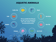 Free Ocean Presentation Theme for PowerPoint and Google Slides