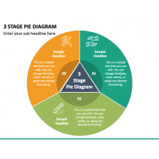 Free Download - 3 Stage Diagram PPT Slide