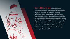 Free - David Beckham PowerPoint and Google Slides Template - PPT Slides
