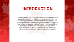 Free - Culture of Canada PowerPoint and Google Slides Template - PPT Slides