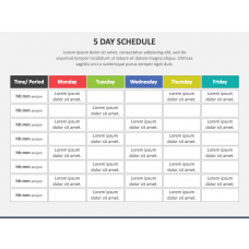 Schedule PowerPoint & Google Slides Templates