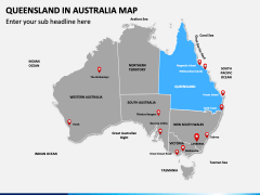 Queensland Map for PowerPoint and Google Slides - PPT Slides