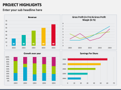 Project Highlights PowerPoint and Google Slides Template - PPT Slides