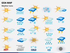 Goa Map for PowerPoint and Google Slides - PPT Slides