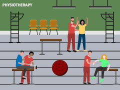 Physiotherapy Illustration for PowerPoint and Google Slides - PPT Slides