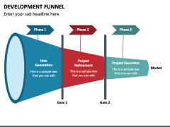 Development Funnel PowerPoint and Google Slides Template - PPT Slides