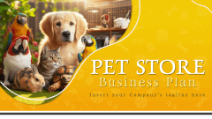 Pet Store Business Plan PowerPoint and Google Slides Template - PPT Slides
