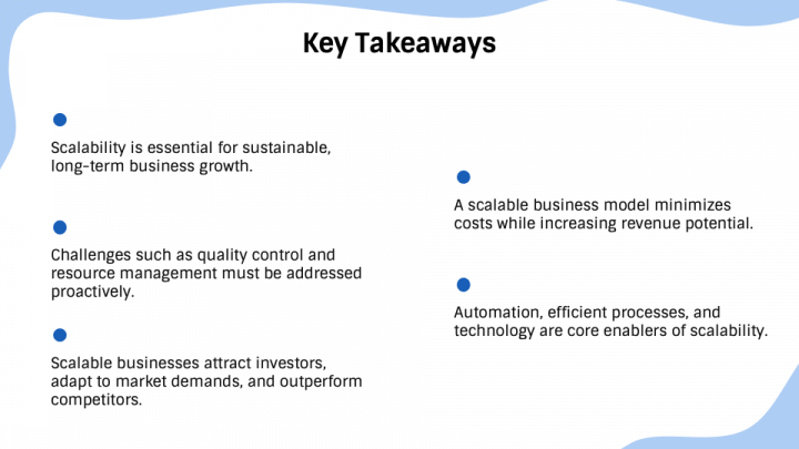 Scalable Business Model PowerPoint and Google Slides Template - PPT Slides