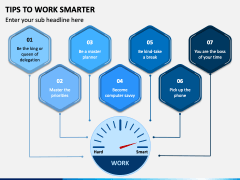 Tips to Work Smarter PowerPoint and Google Slides Template - PPT Slides