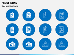 Proof Icons for PowerPoint and Google Slides - PPT Slides