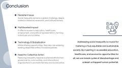 Social Inequality PowerPoint and Google Slides Template - PPT Slides