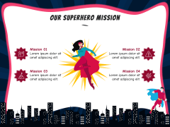 Free - Superheroes Presentation Theme for PowerPoint and Google Slides