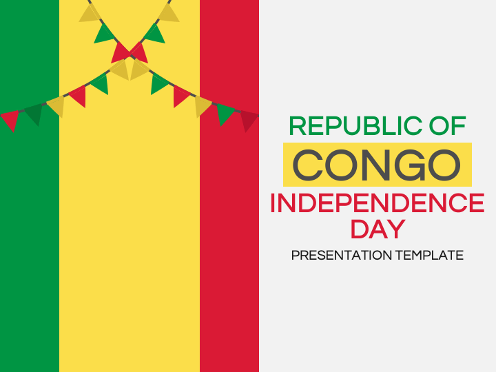 Free - Republic of Congo Independence Day Presentation for PowerPoint and Google Slides
