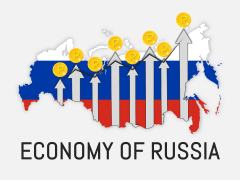 Economy of Russia PowerPoint and Google Slides Template - PPT Slides