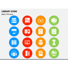 Semantic Digital Library PowerPoint Template - PPT Slides