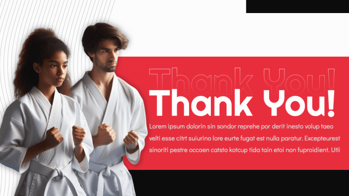 Free - Martial Arts Theme for PowerPoint and Google Slides - PPT Slides