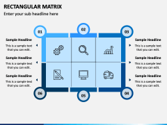 Rectangular Matrix for PowerPoint and Google Slides - PPT Slides