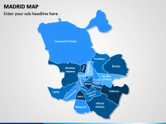Free - Madrid Map for PowerPoint and Google Slides - PPT Slides