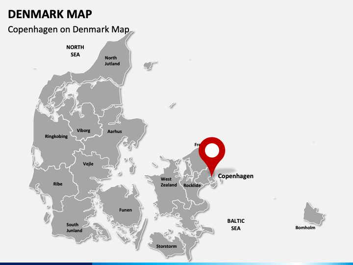 Copenhagen Map for PowerPoint and Google Slides - PPT Slides